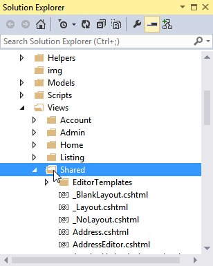Adding a Custom MVC View and Controller