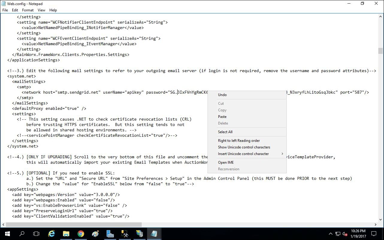 Standard Installation