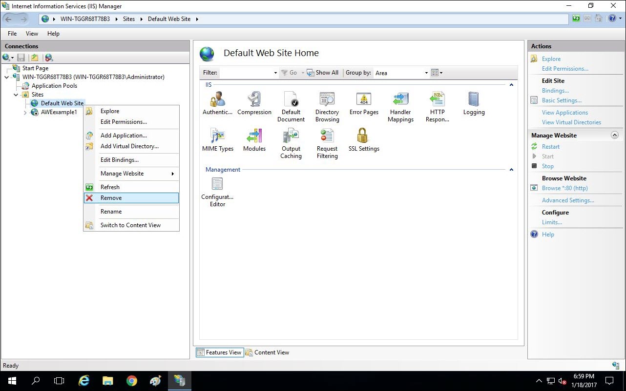 Standard Installation
