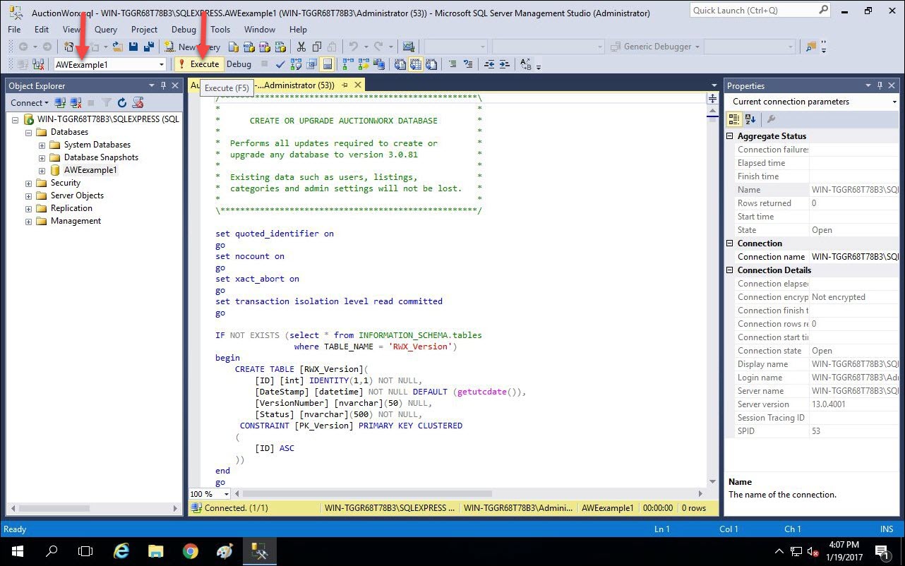 Standard Installation