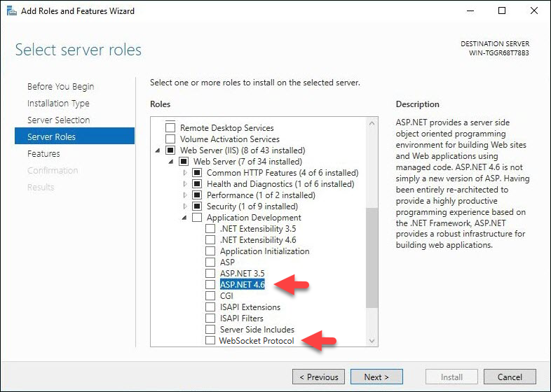 Standard Installation