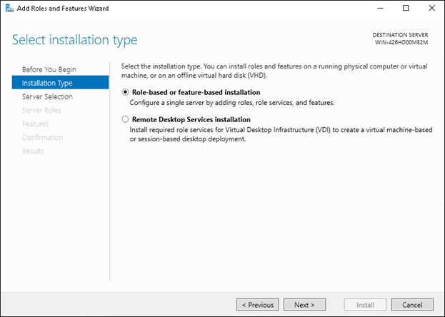 Standard Installation