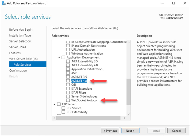 Standard Installation